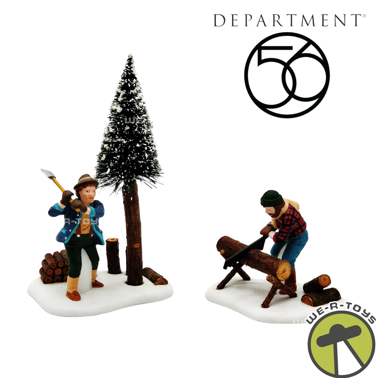 Department 56 New England Village Series Lumberjacks No. 56590 NEW - We ...
