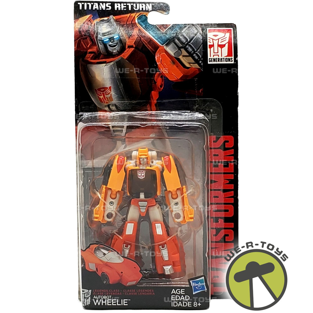 Transformers Generations Legends Class Wheelie Titans Return Action ...