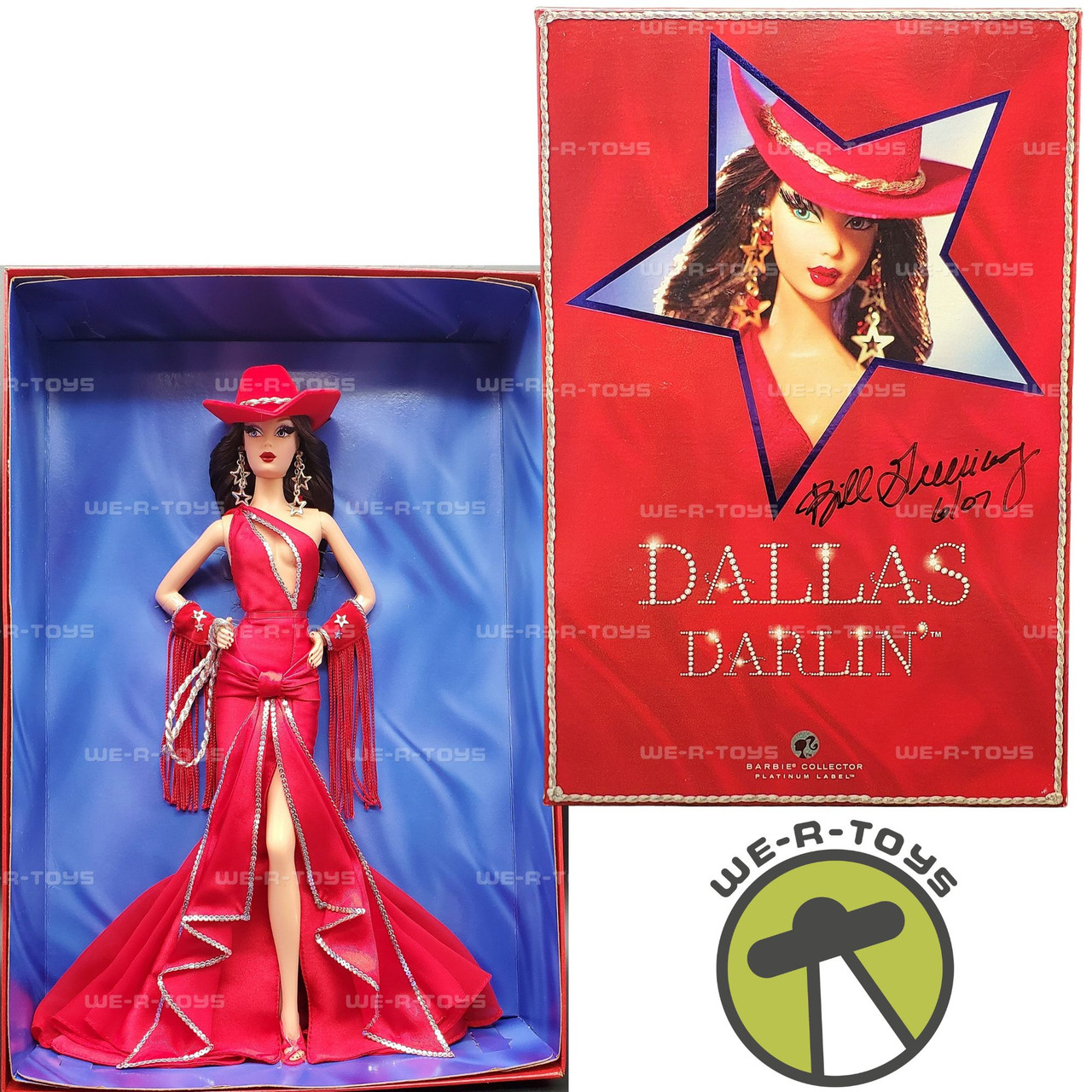Barbie Dallas Darlin' Brunette Signed by Bill Greening l 2007 Mattel ...