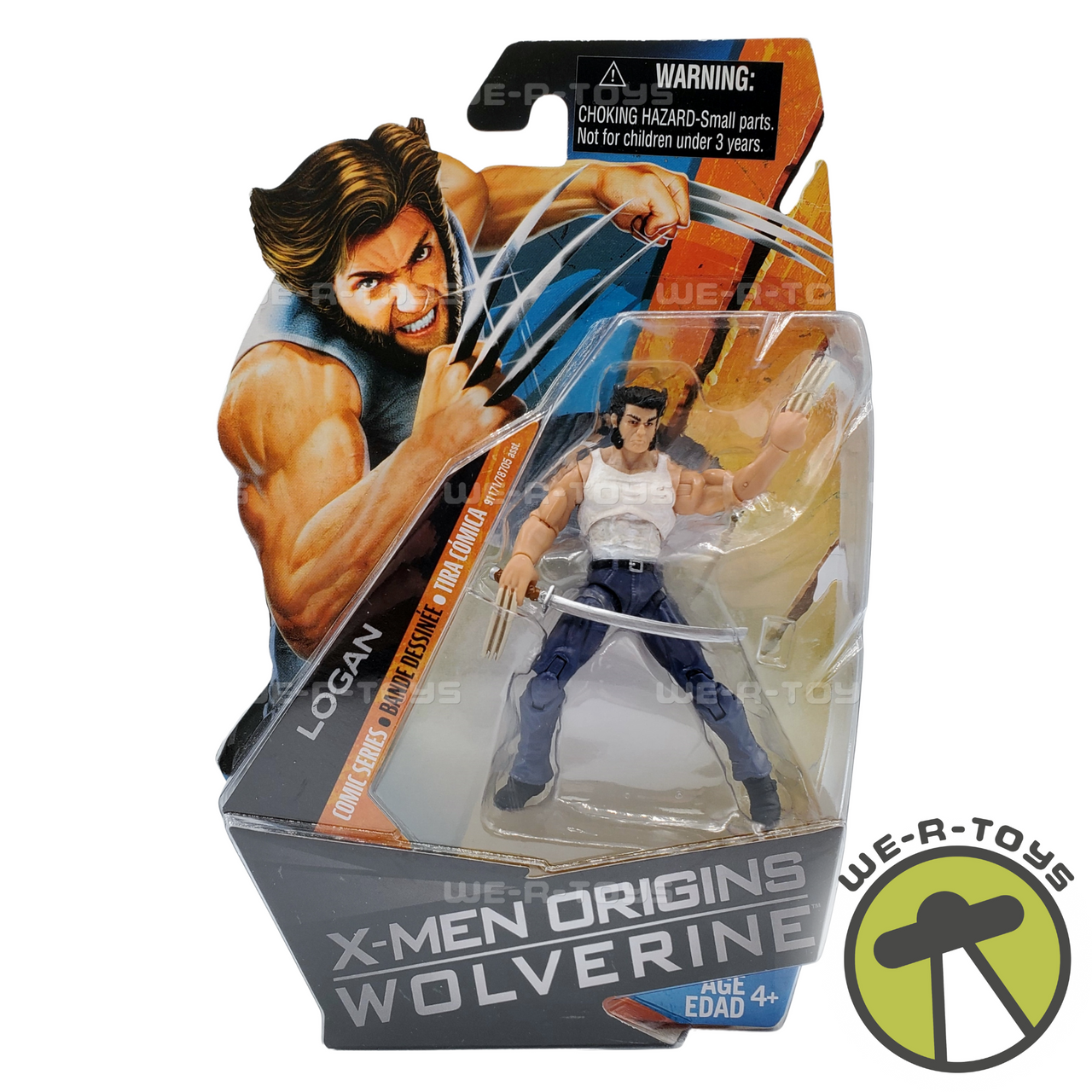 Marvel X-Men Origins Wolverine Logan Figure 2009 Hasbro #91171 NRFP ...