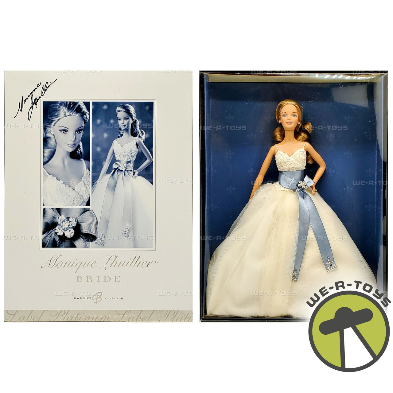 Monique Lhuillier Bride Collectible Barbie Doll Blonde 2006 Mattel J095 ...