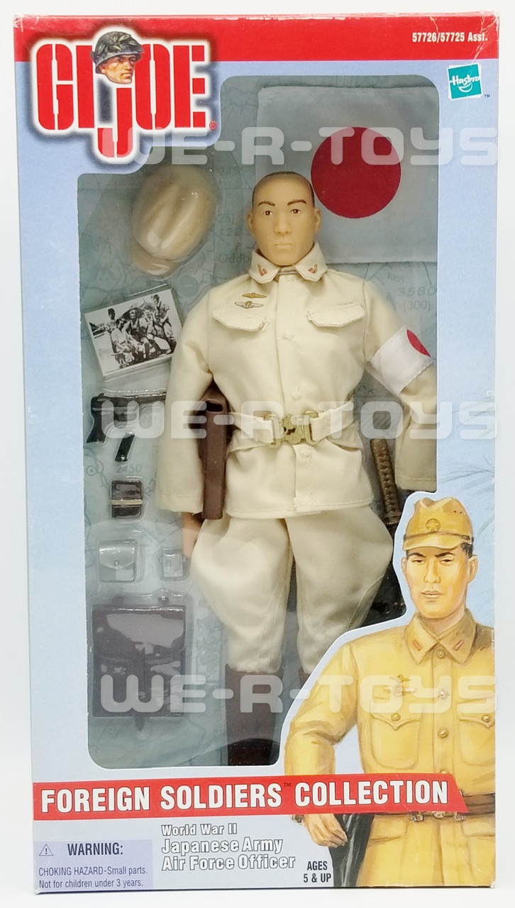 GI Joe Foreign Soldiers 12" Action Figure WW II Japanese Army Air Force ...