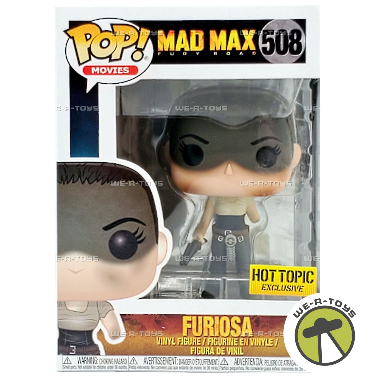 Funko POP! Movies Mad Max Fury Road Furiosa 508 Missing Arm Vinyl ...