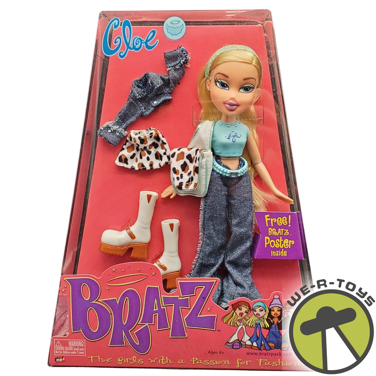 Bratz Cloe Fashion Doll 2001 MGA Entertainment No. 248538 NRFB - We-R-Toys