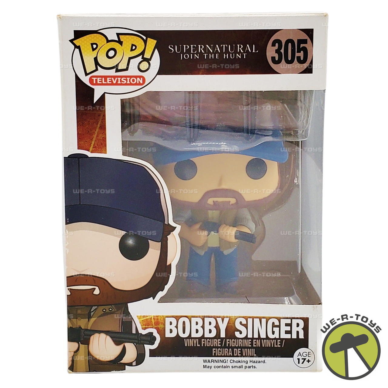 Funko POP! Television Supernatural Bobby Singer Vinyl Figure #305 NEW ...