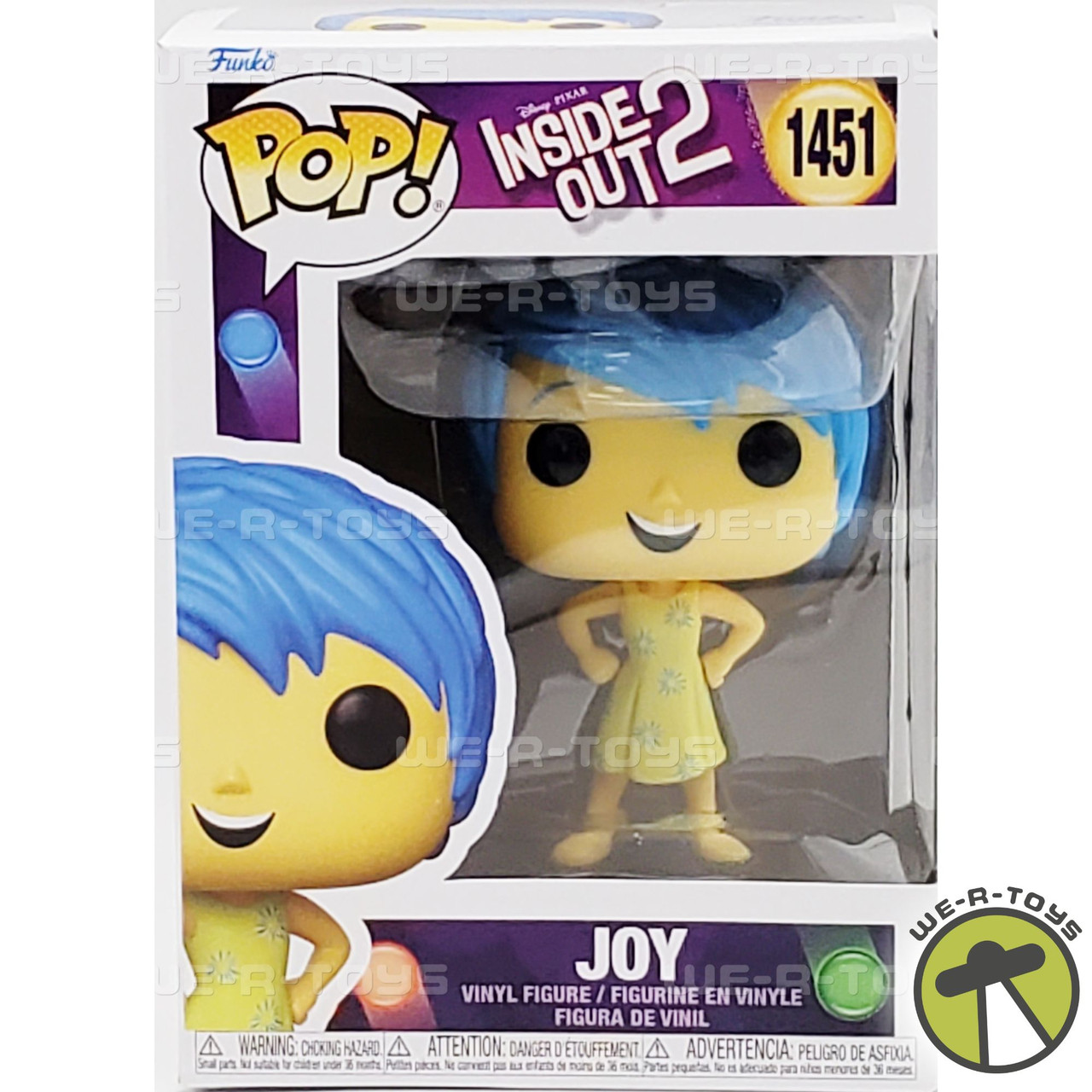 Disney Pixar Inside Out 2 Funko Pop 1451 Vinyl Figure NFRB - We-R-Toys