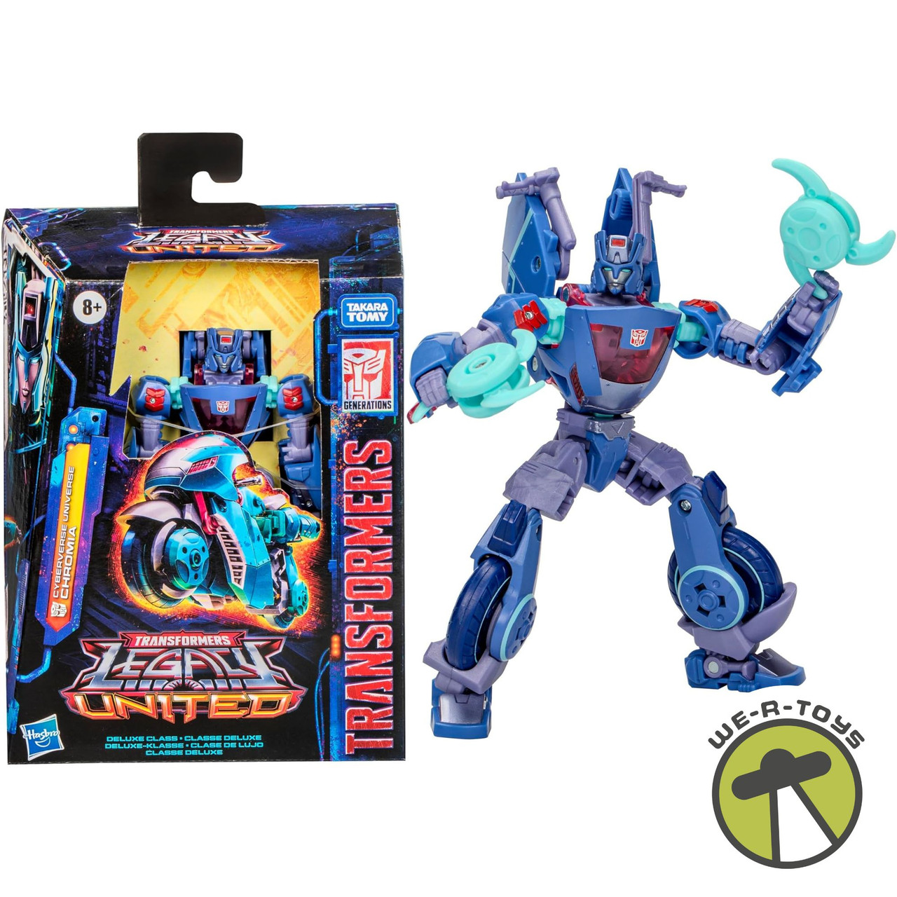 Transformers Gen Legacy CU DLX Chromia Action Figure 2024 Hasbro - We-R ...