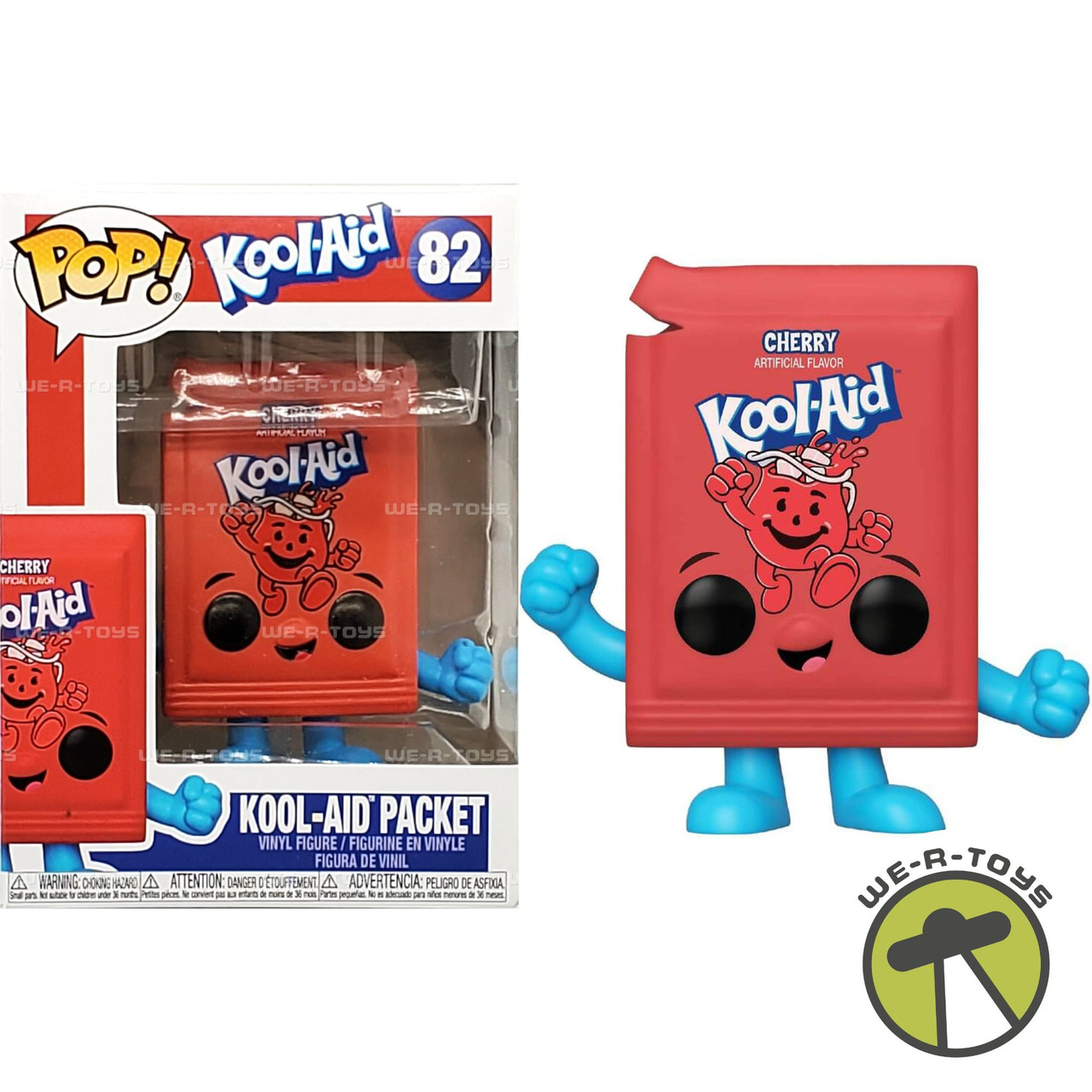 Funko Pop Kool-Aid 82 Kool Aid Packet Vinyl Figure NRFB - We-R-Toys