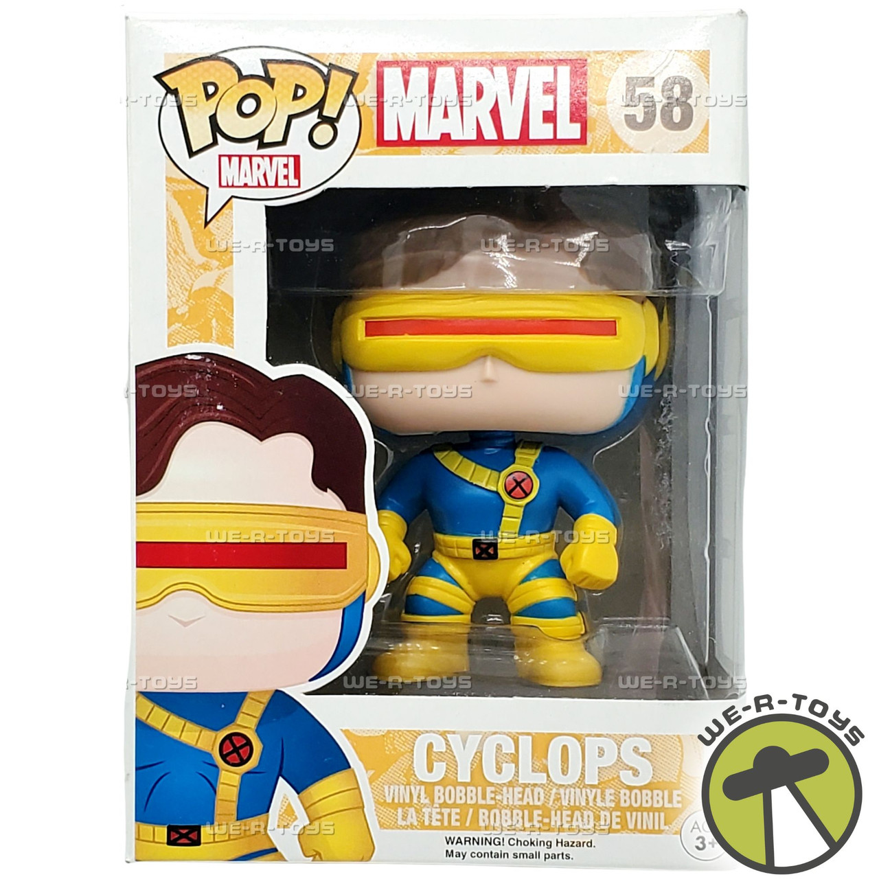 Funko POP Marvel Classic X-Men Cyclops 58 Vinyl Figure - We-R-Toys