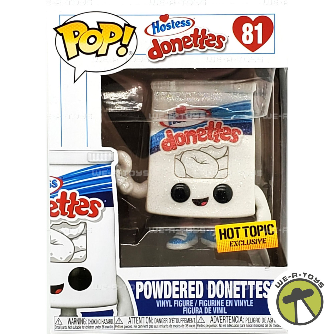 Funko Pop Ad Icons 81 Hostess Powdered Donettes Hot Topic Glitter ...