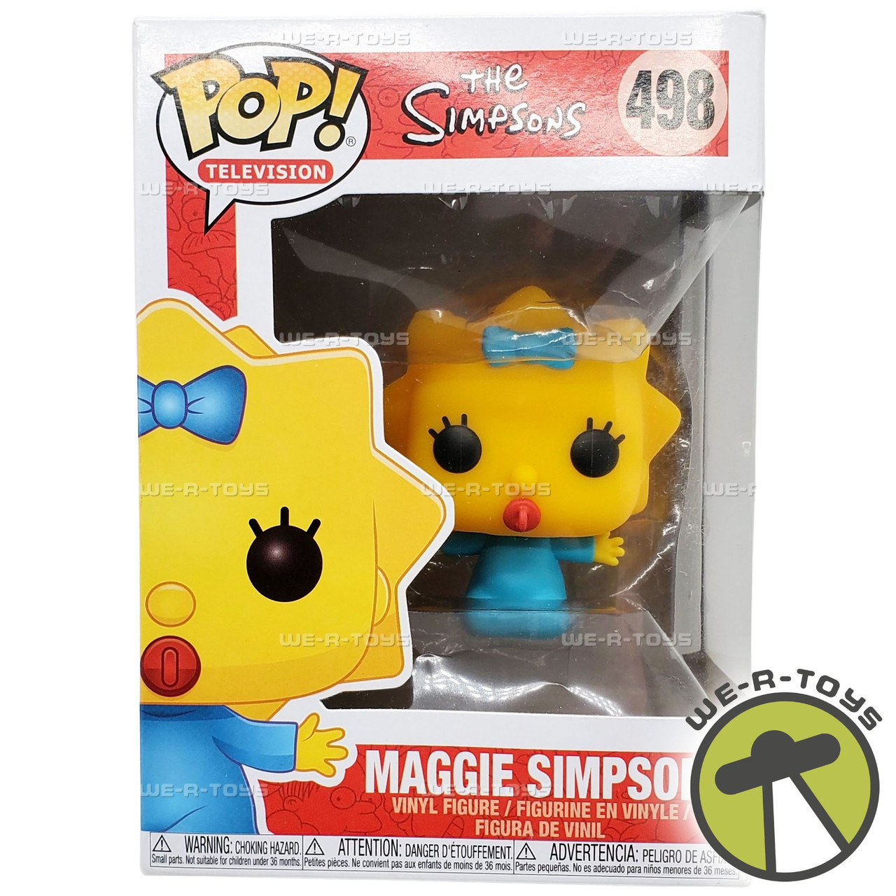 Funko POP Television The Simpsons Maggie Simpson 498 Vinyl Figure - We ...