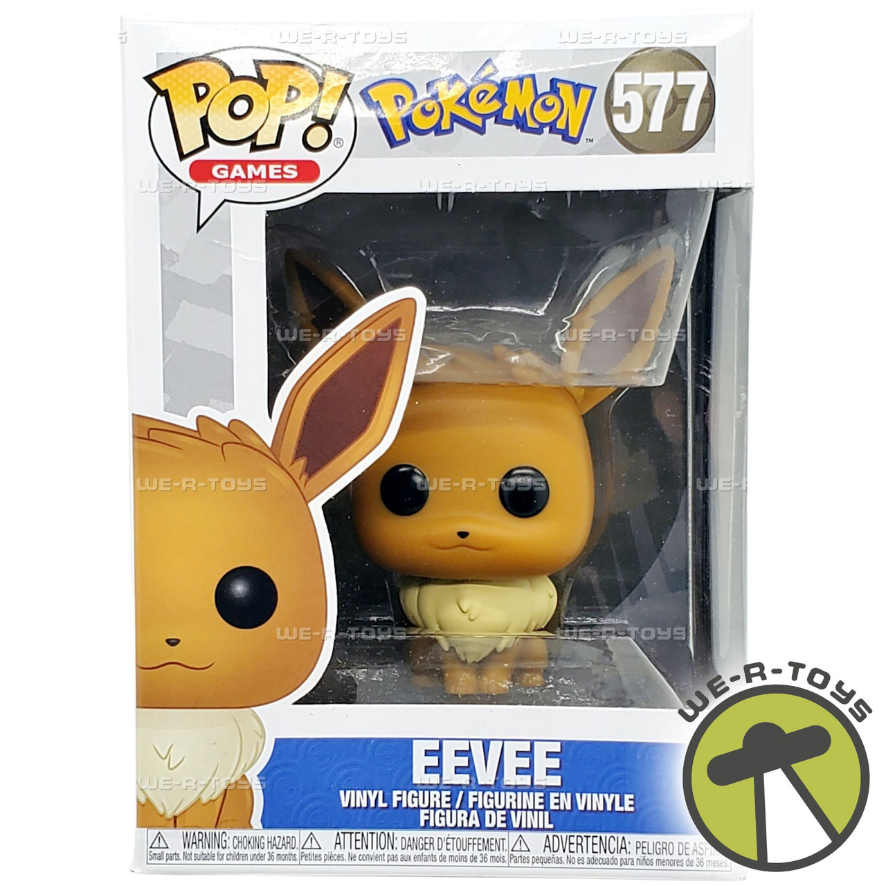 Funko POP Games Pokemon Eevee 577 Vinyl Figure - We-R-Toys