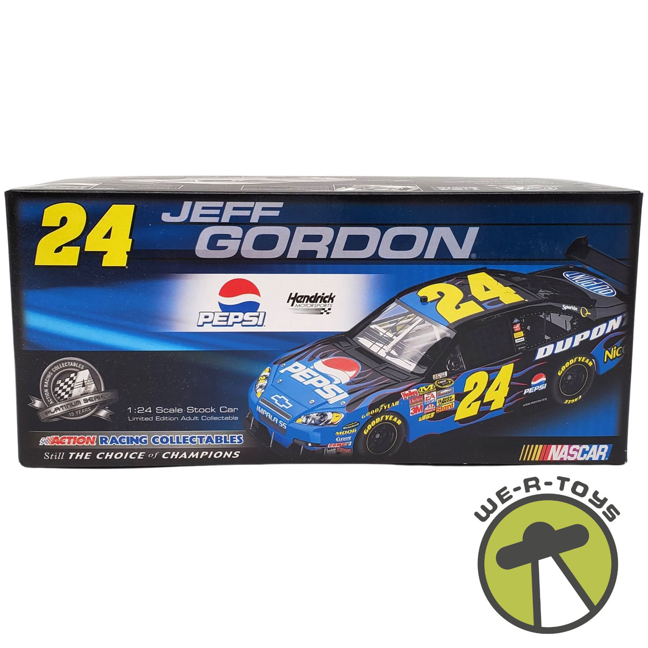 NASCAR 24 Jeff Gordon Pepsi 1:24-Scale 2008 Impala SS Limited Edition ...