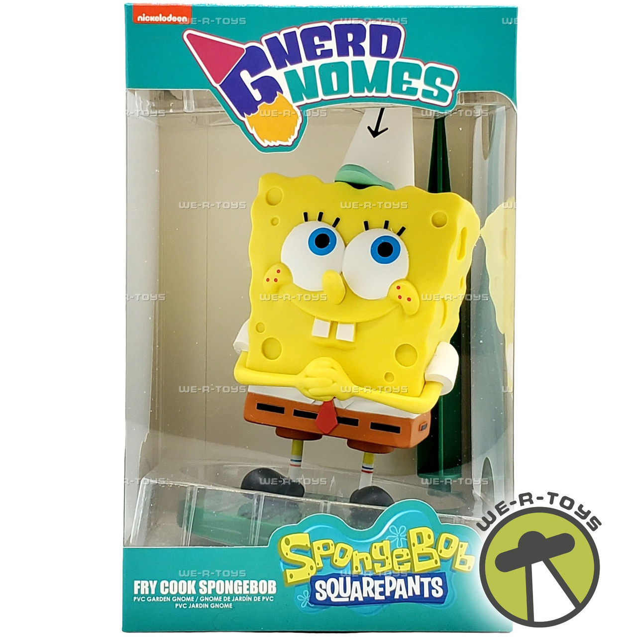 Gnerd Gnomes SpongeBob Fry Cook Garden Gnome Surreal Entertainment - We ...