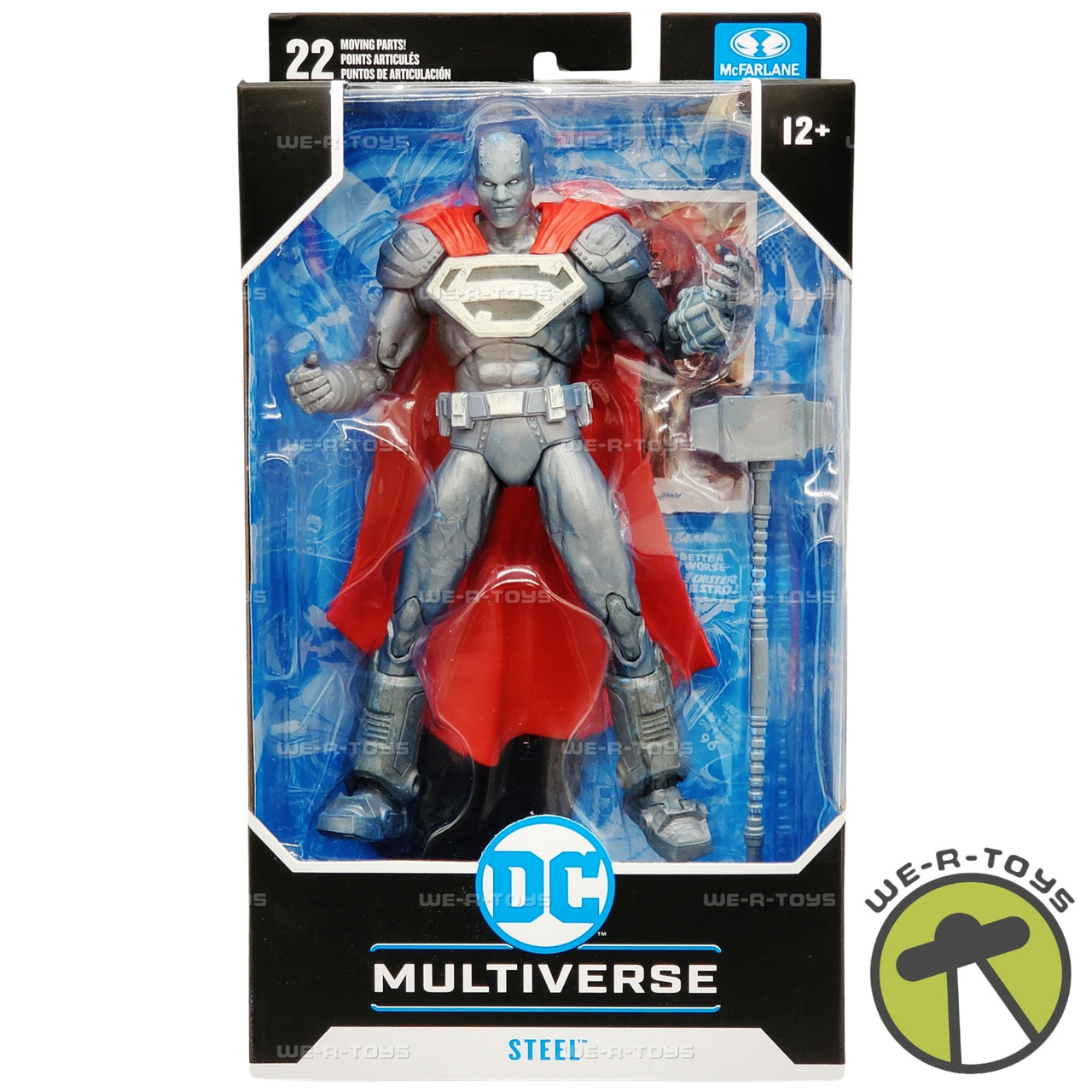 DC Multiverse Steel (Reign of The Supermen) 7" Action Figure McFarlane ...