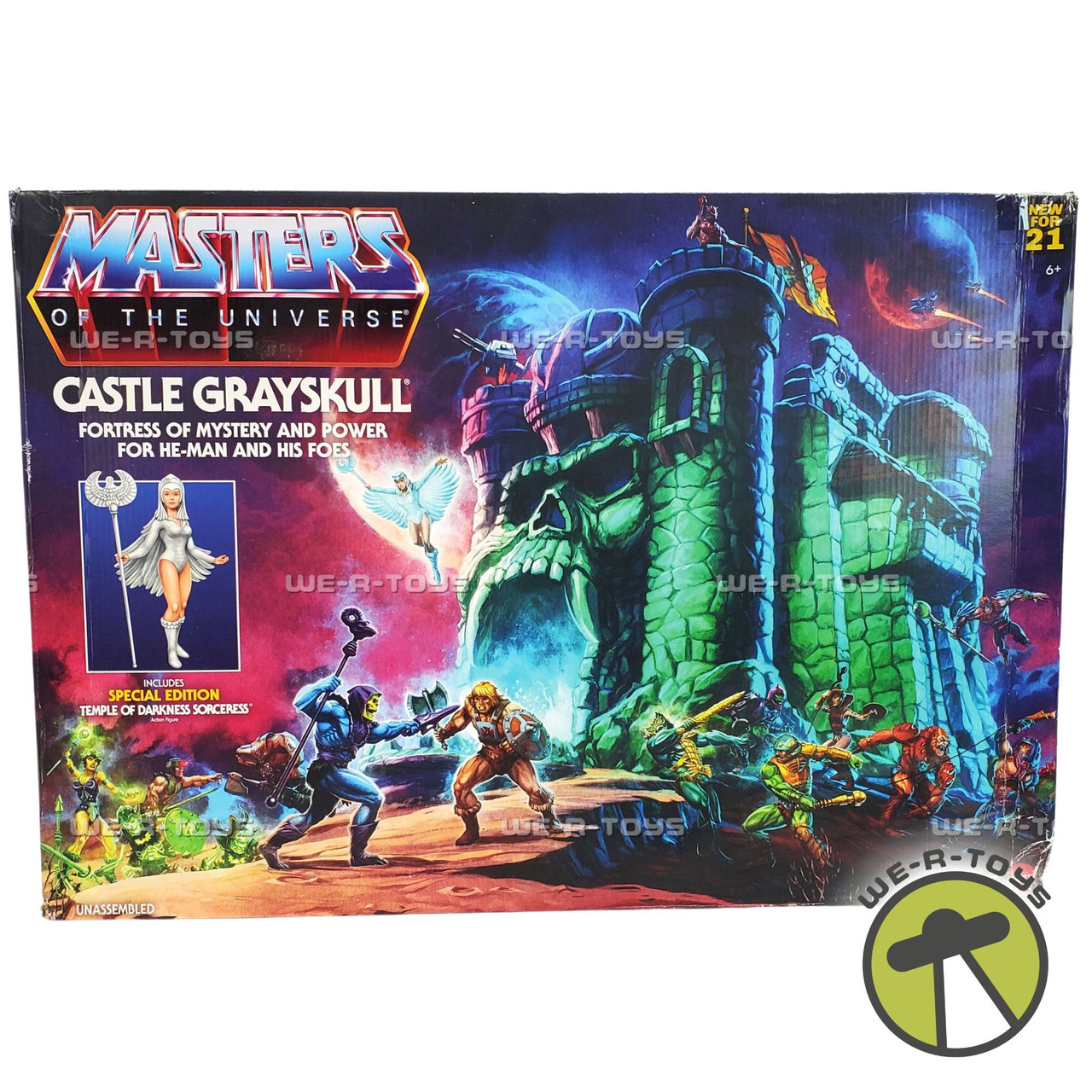 Masters of the Universe Playset & Action Figure, Castle Grayskull w ...