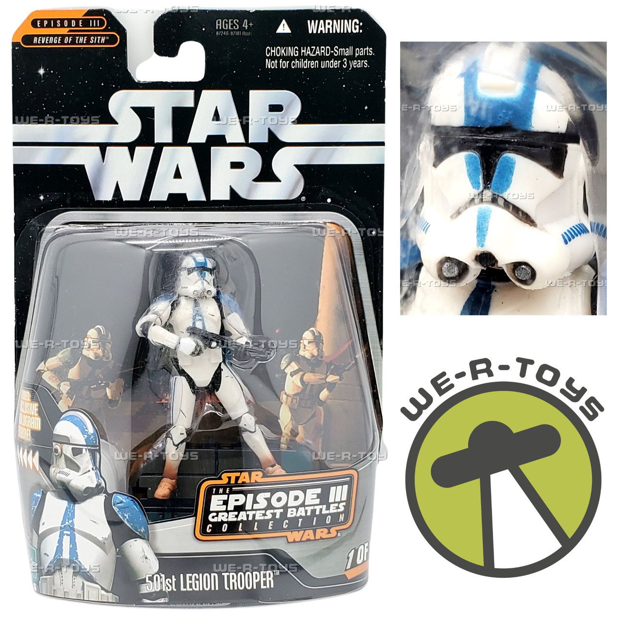Star Wars Greatest Battles Episode III 501st Legion Trooper Action ...