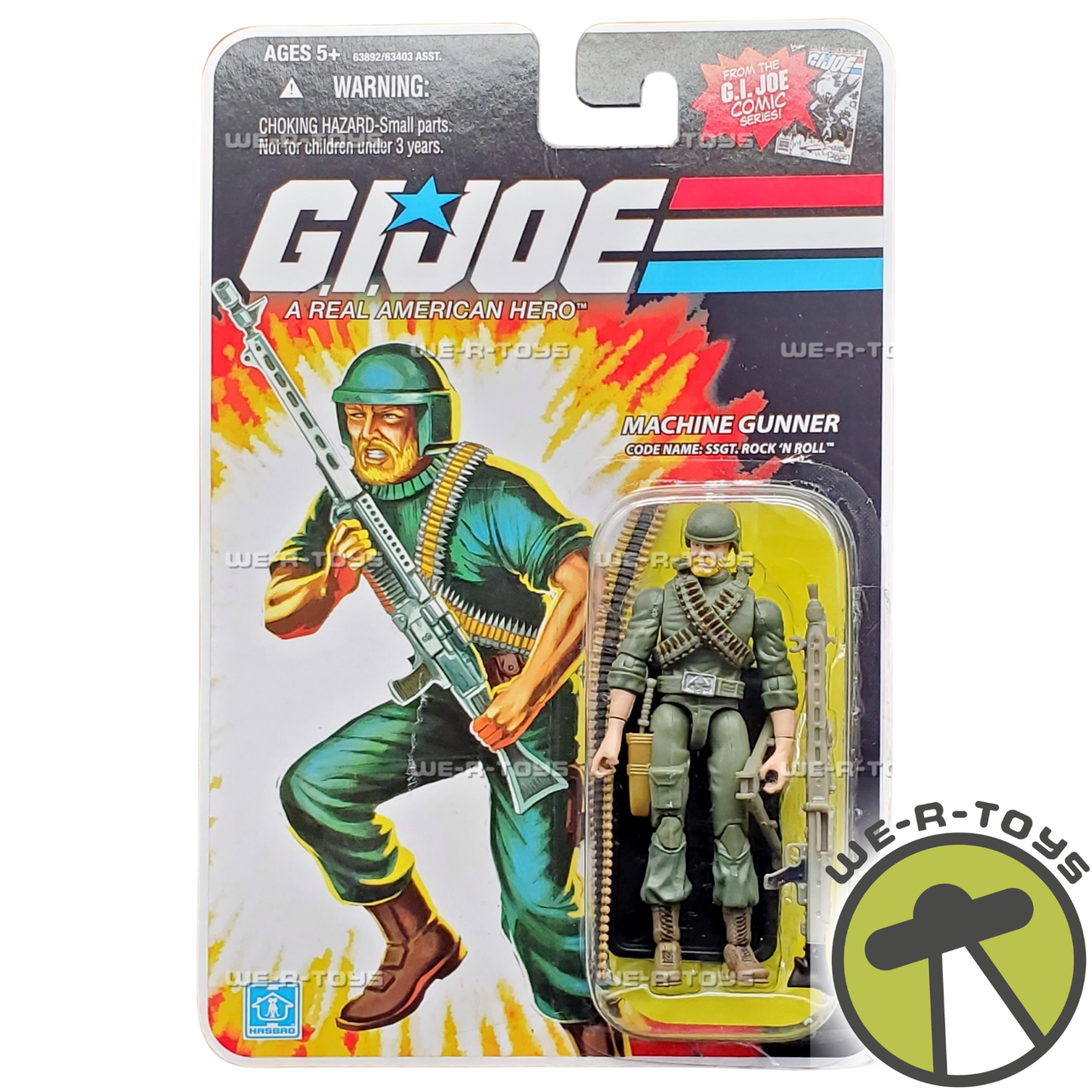 GI Joe 25th Anniversary SSGT Rock n Roll Machine Gunner Action Figure ...