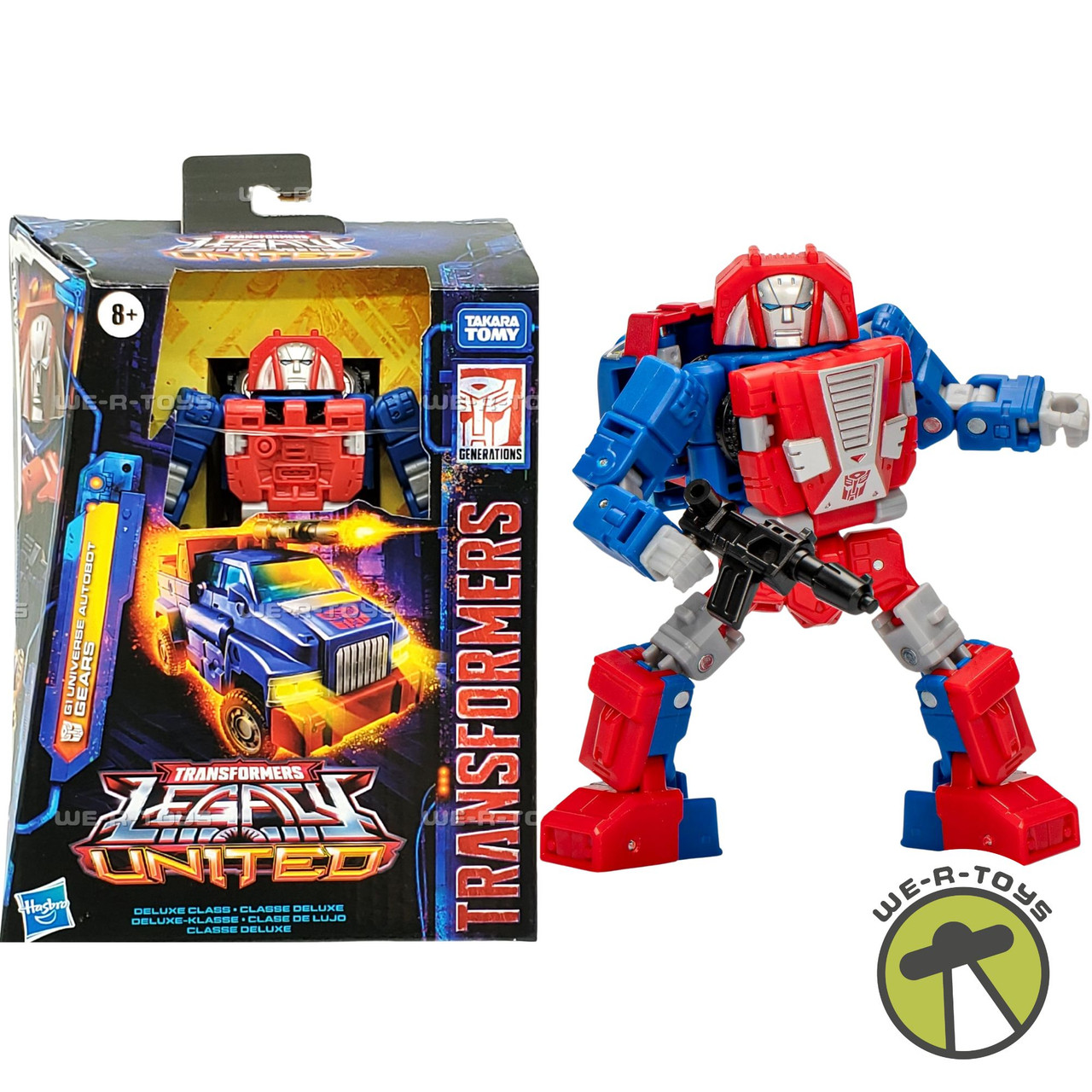 Transformers Generations Legacy United Deluxe G1 Gears Action Figure ...