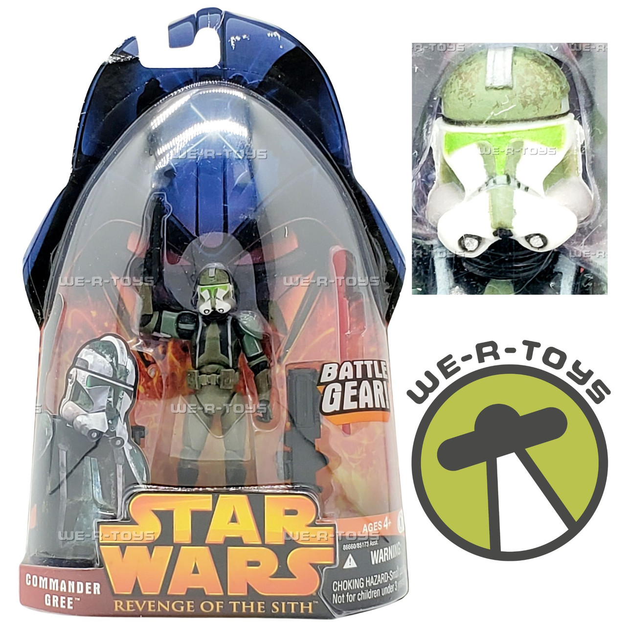 Star Wars Revenge of the Sith Commander Gree Action Figure 2005 Hasbro ...