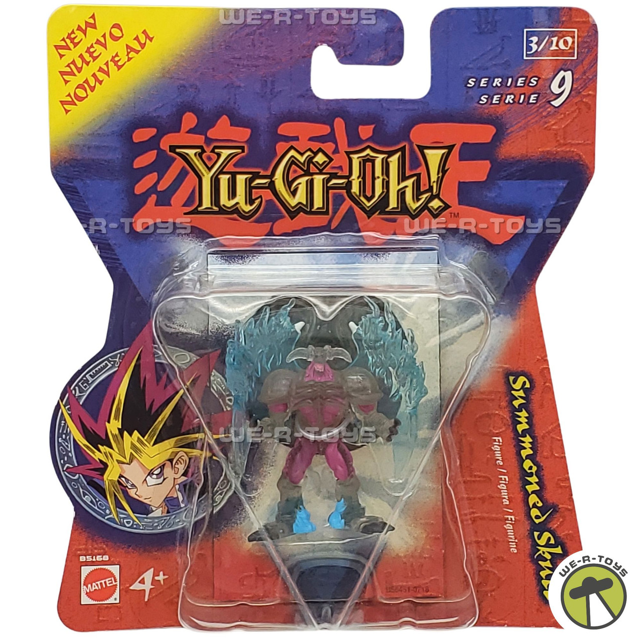 Yu-Gi-Oh! Summoned Skull Figure With Holo-Tile 3/10 Series 9 Mattel ...