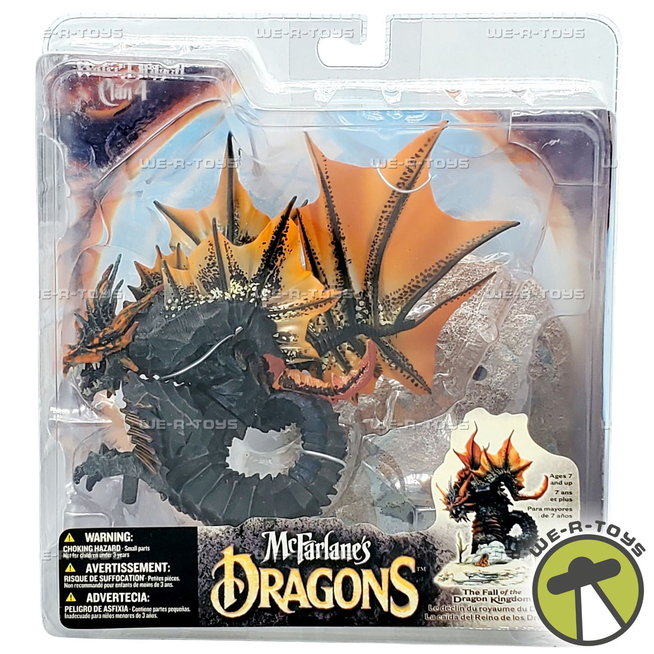 McFarlane's Dragons The Fall of the Dragon Kingdom Water Dragon Clan 4 ...