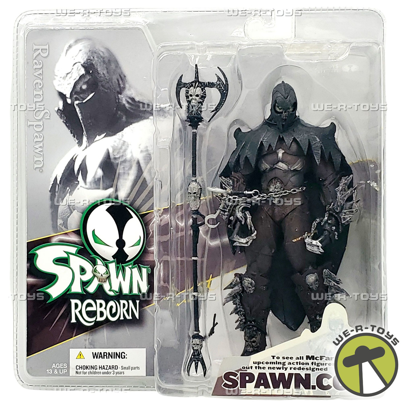 Spawn Reborn Raven Spawn Action Figure 2003 McFarlane Toys 13114 - We-R ...
