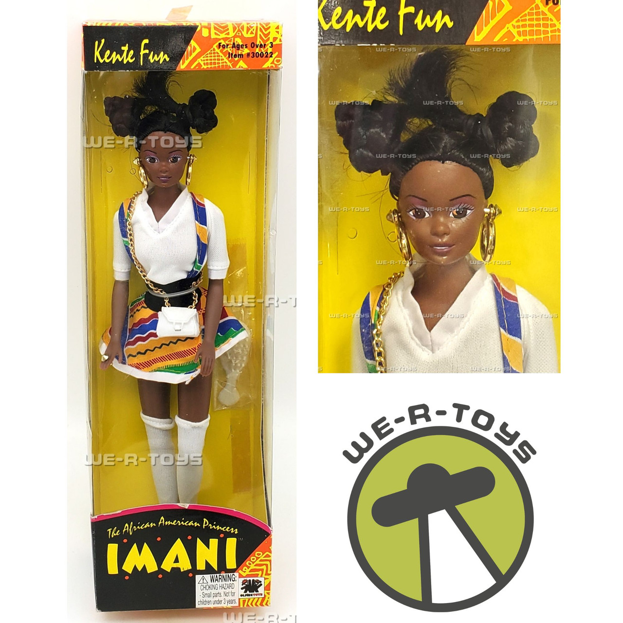 Imani African American Princess Fashion Doll #30022 Kente Fun 1994 ...