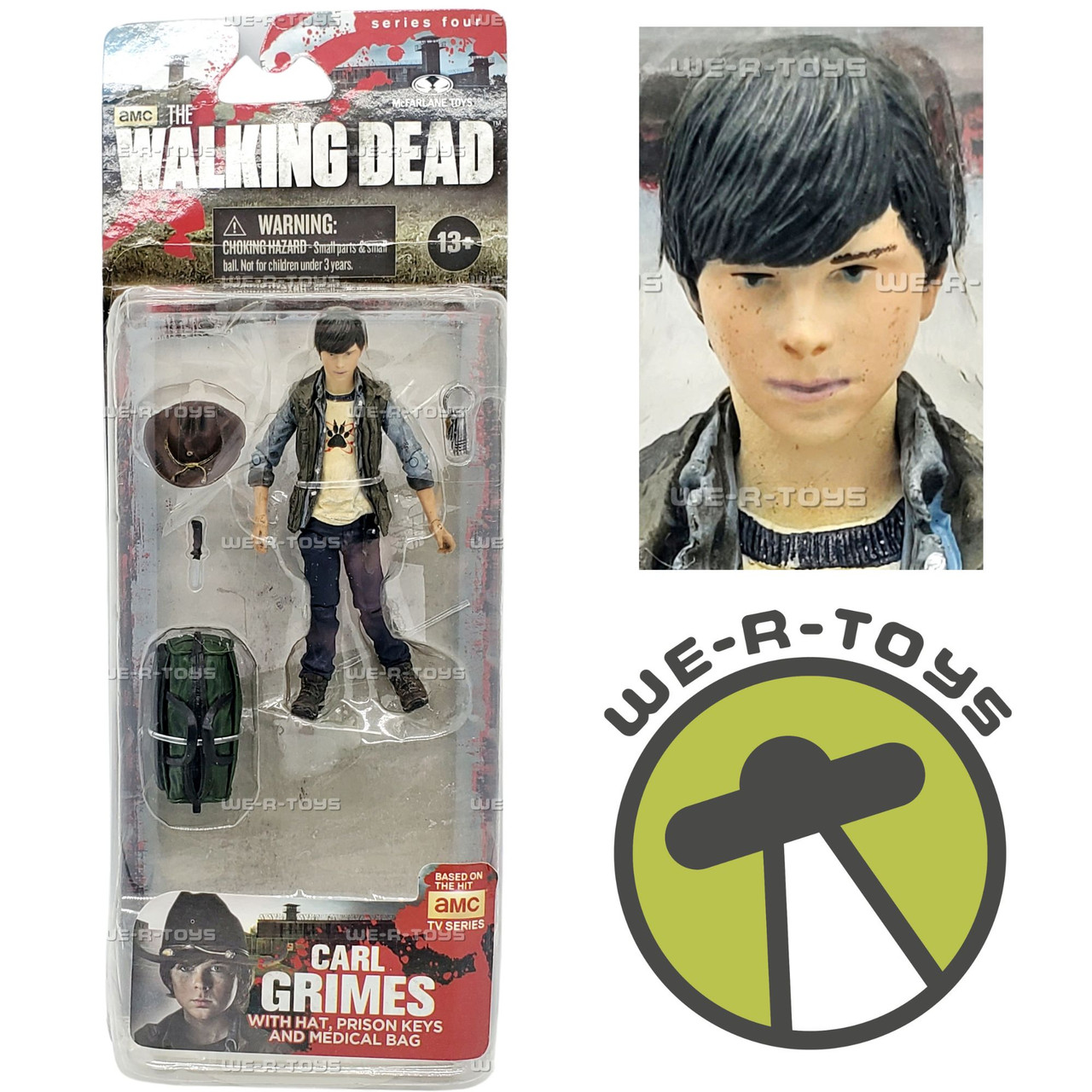 The Walking Dead Carl Grimes Action Figure 2013 McFarlane Toys 14493 ...