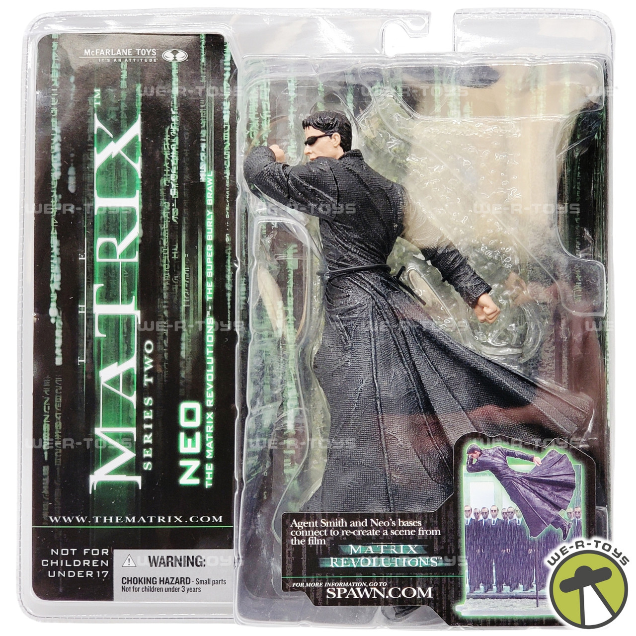 The Matrix Series 2 Neo Figure Super Burly Brawl Scene 2003 McFarlane ...