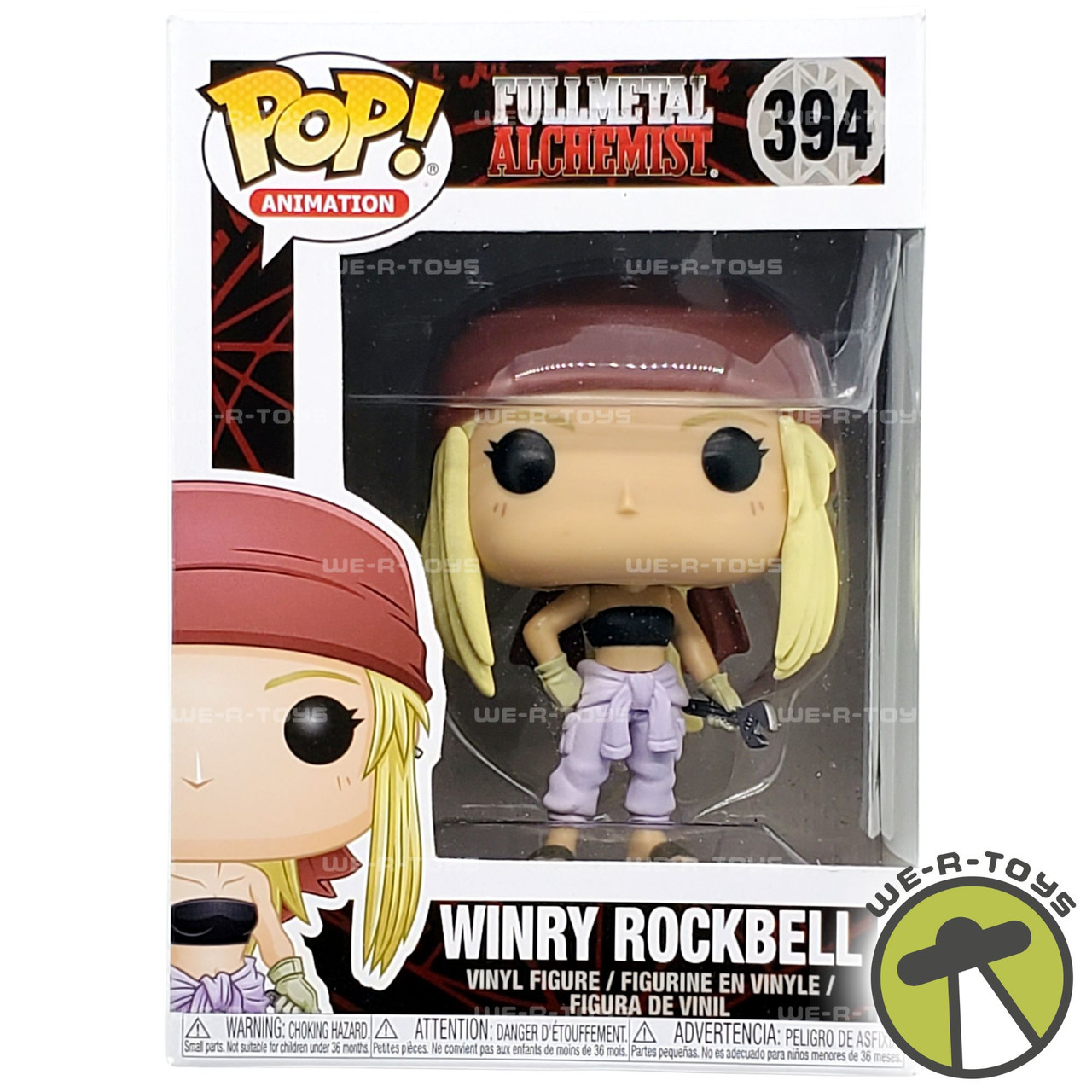 Funko POP Animation Full Metal Alchemist Winry Rockbell 394 Vinyl ...