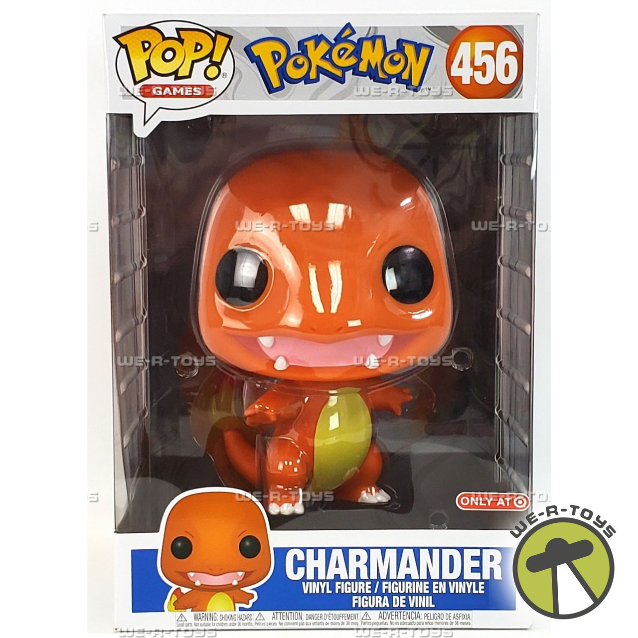 Funko Pop! Games Pokémon Charmander 10" Vinyl Figure 2019 Funko 456 ...