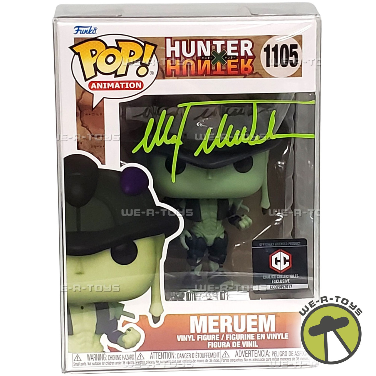 Funko Pop Hunter x Hunter Meruem Exclusive Figure Signed By Max ...
