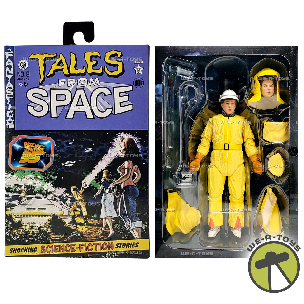 Back to the Future Ultimate Marty McFly Tales from Space Action Figure ...
