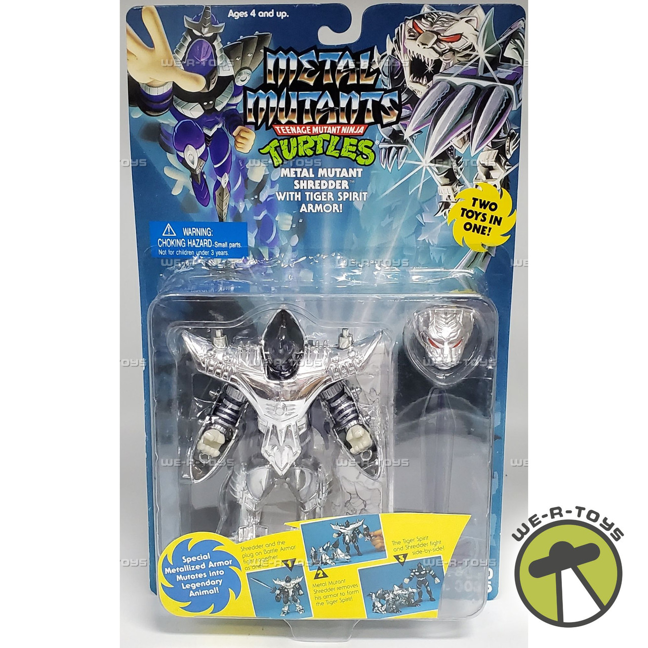 Metal Mutants TMNT Metal Mutant Shredder With Tiger Spirit Armor #3035 ...