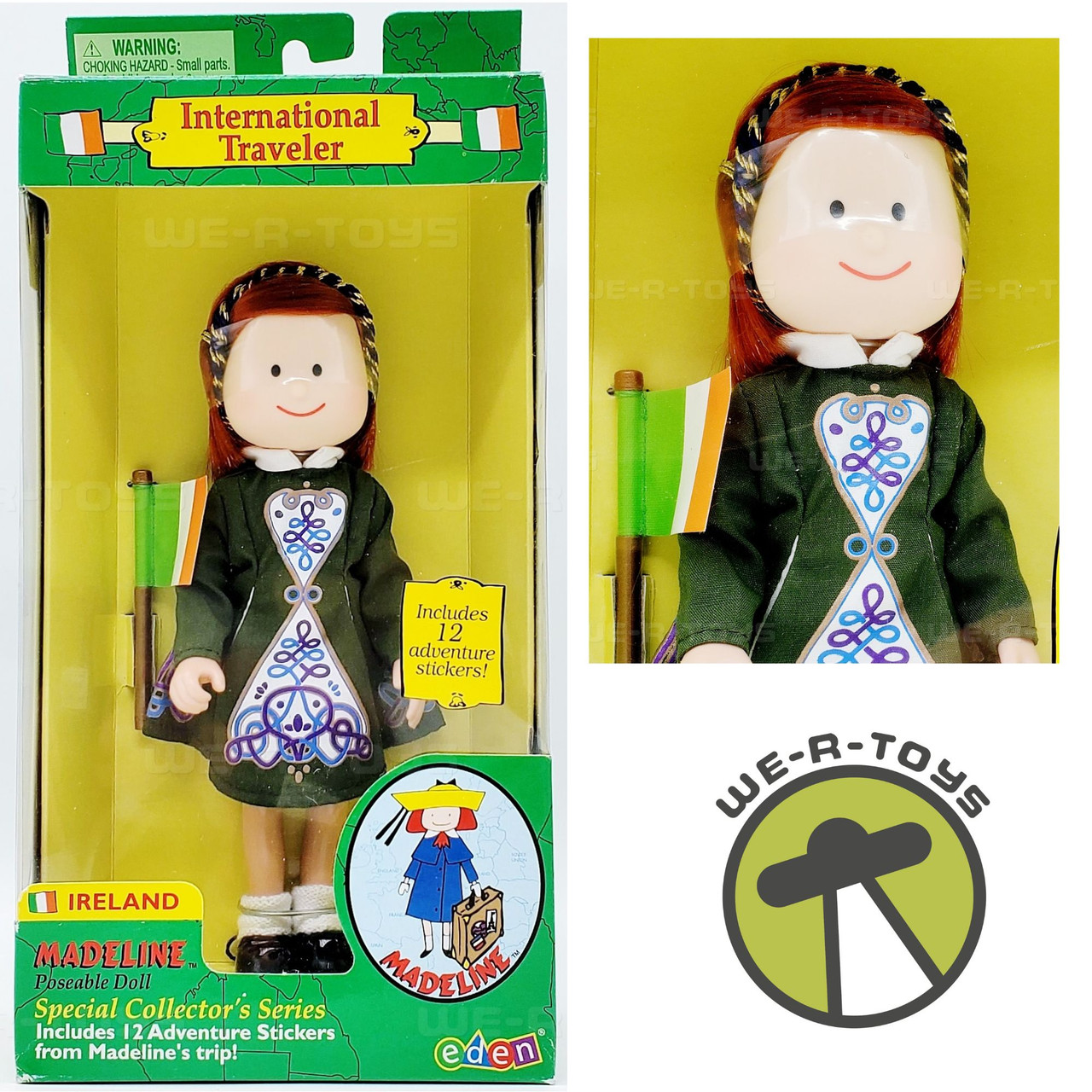 Madeline 8" Poseable Doll Ireland International Traveler 2001 Eden ...