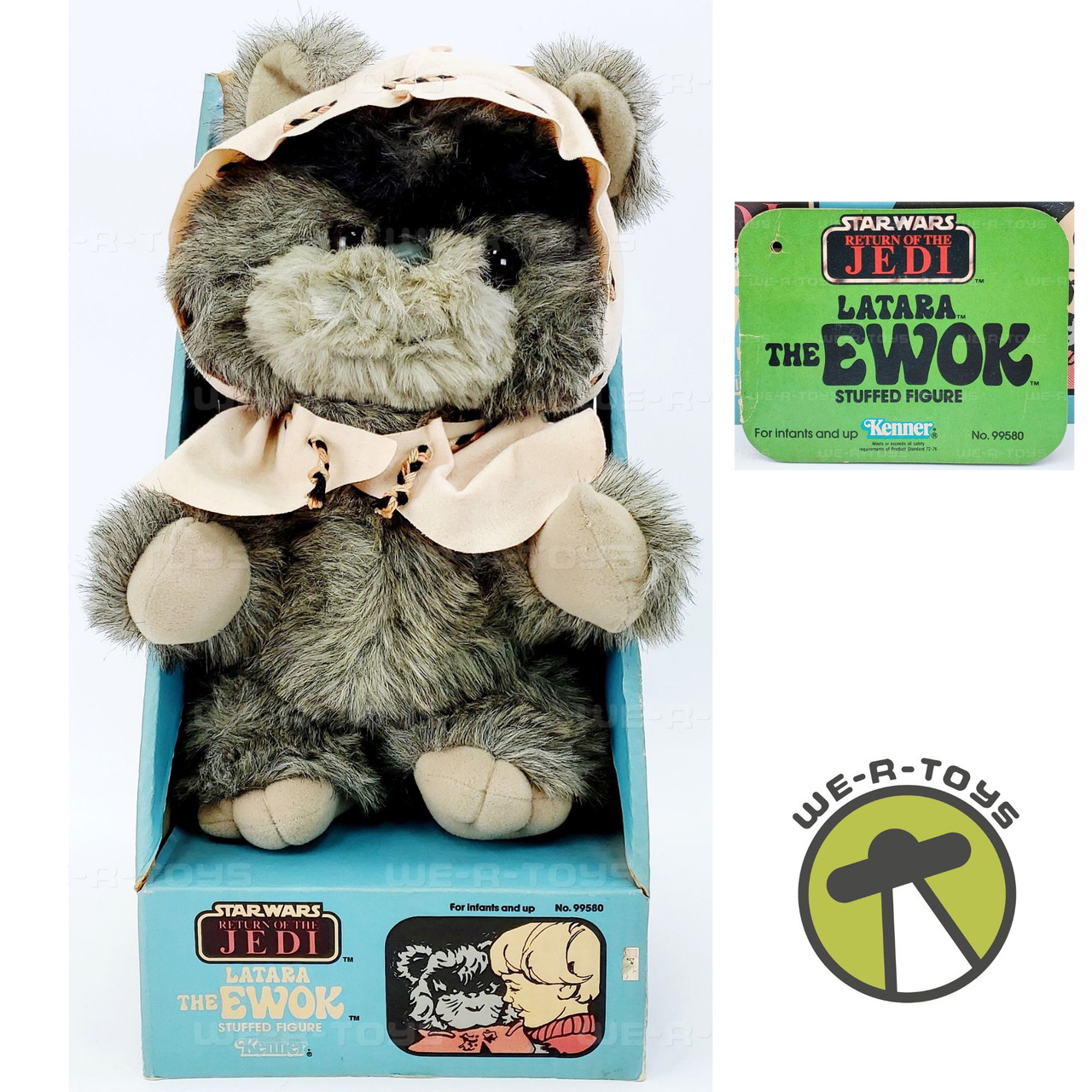 Star Wars Return of the Jedi Latara the Ewok Stuffed Figure 1984 Kenner ...