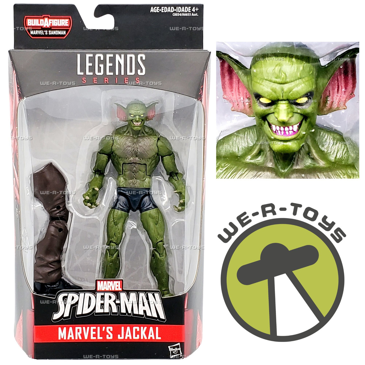 Marvel Legends Series Spider-Man Marvels Jackal Action Figure 2016 ...