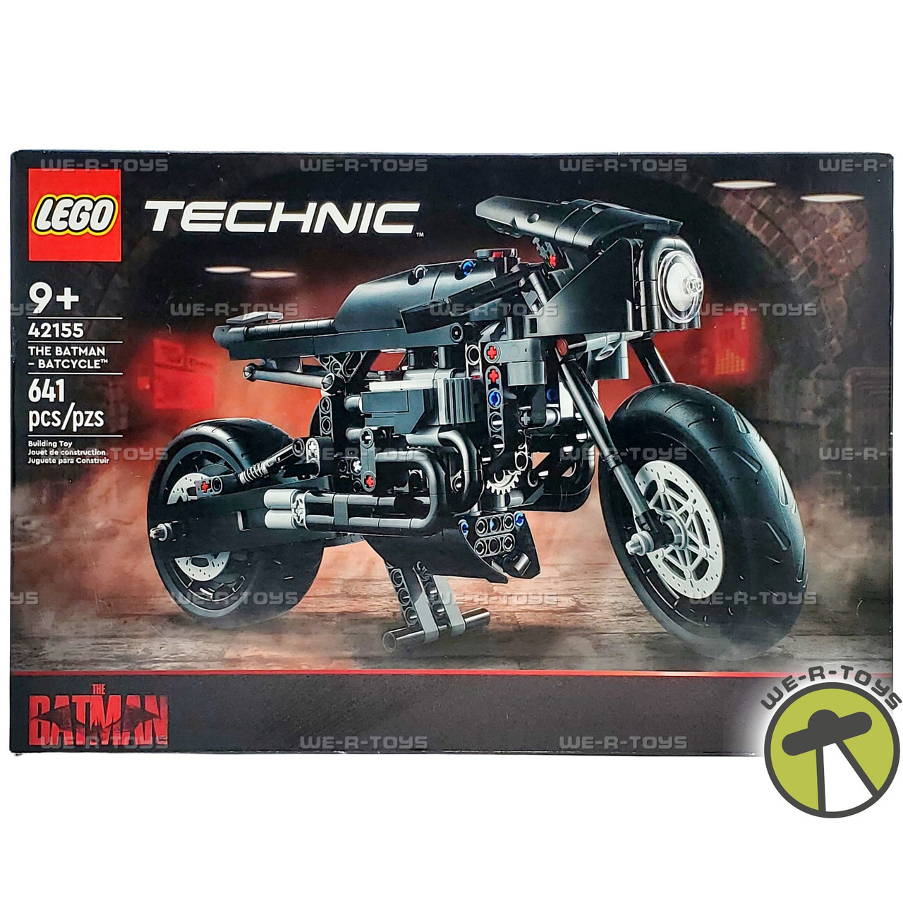 LEGO Technic The Batman Batcycle Building Set 641 Pieces - We-R-Toys