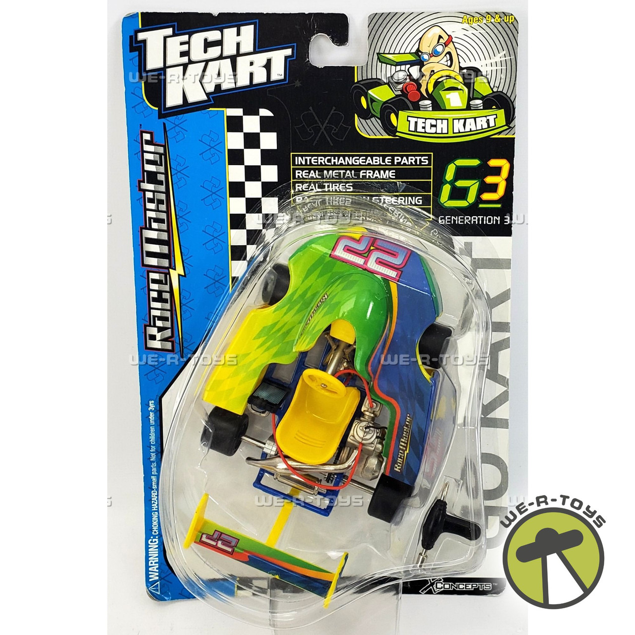 Tech Kart Generation 3 Race Master Go Kart Vehicle 2000 X-Concepts ...