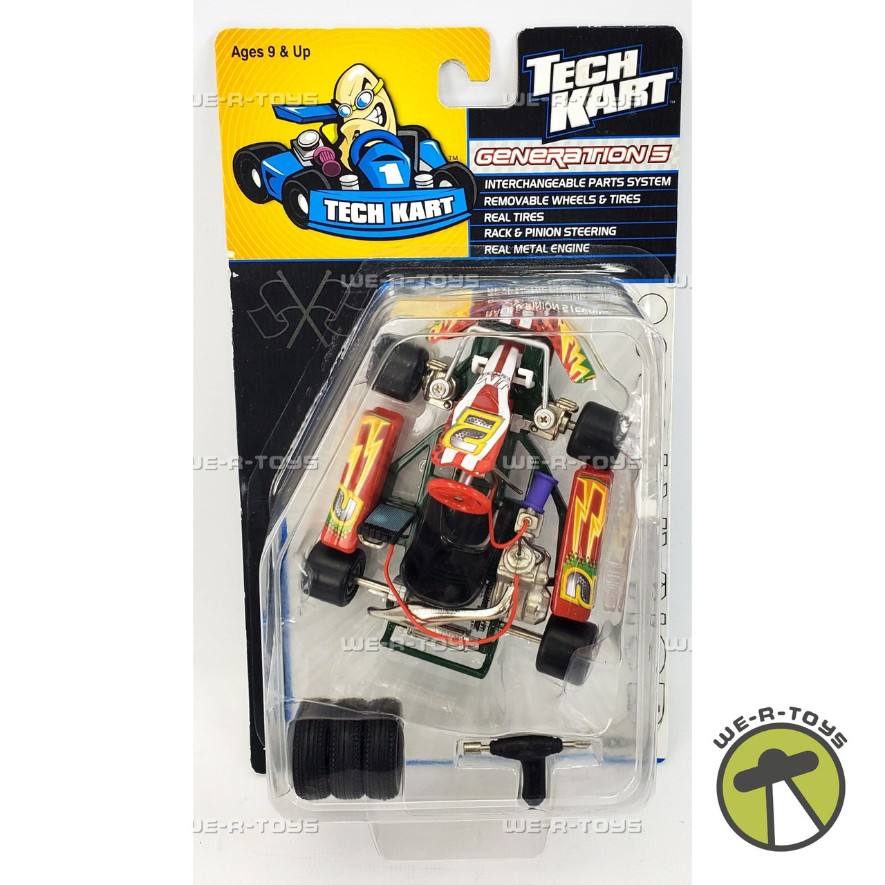 Tech Kart Generation 5 Go Kart Vehicle 2002 X-Concepts #9215A NRFP - We-R-Toys