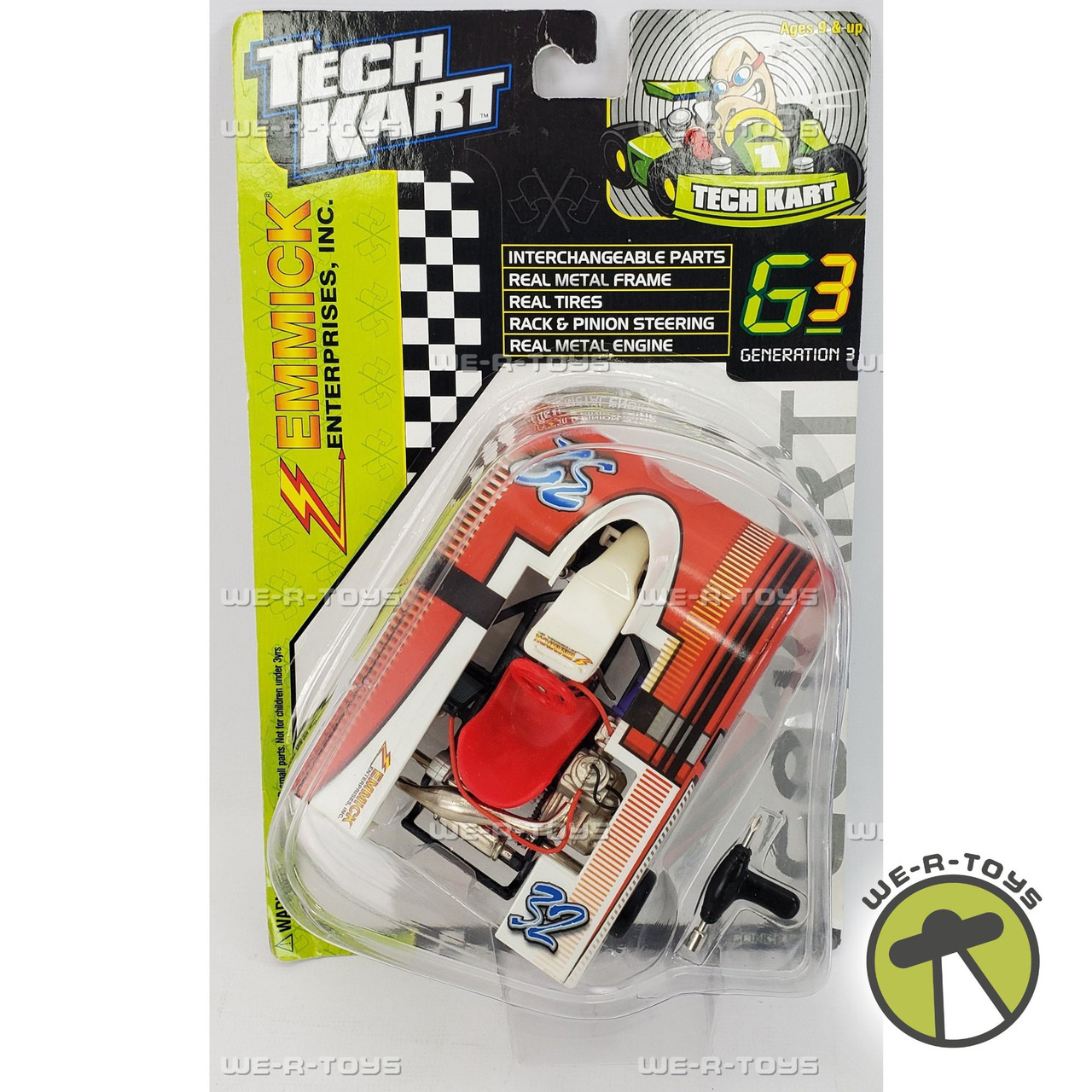 Tech Kart Emmick Enterprises Generation 3 Go Kart Vehicle X-Concepts ...