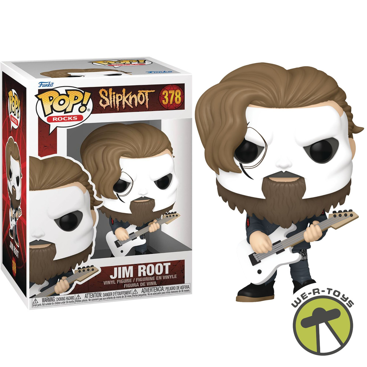 Funko Pop Rocks 378 Slipknot Jim Root Vinyl Figure 2024 - We-R-Toys