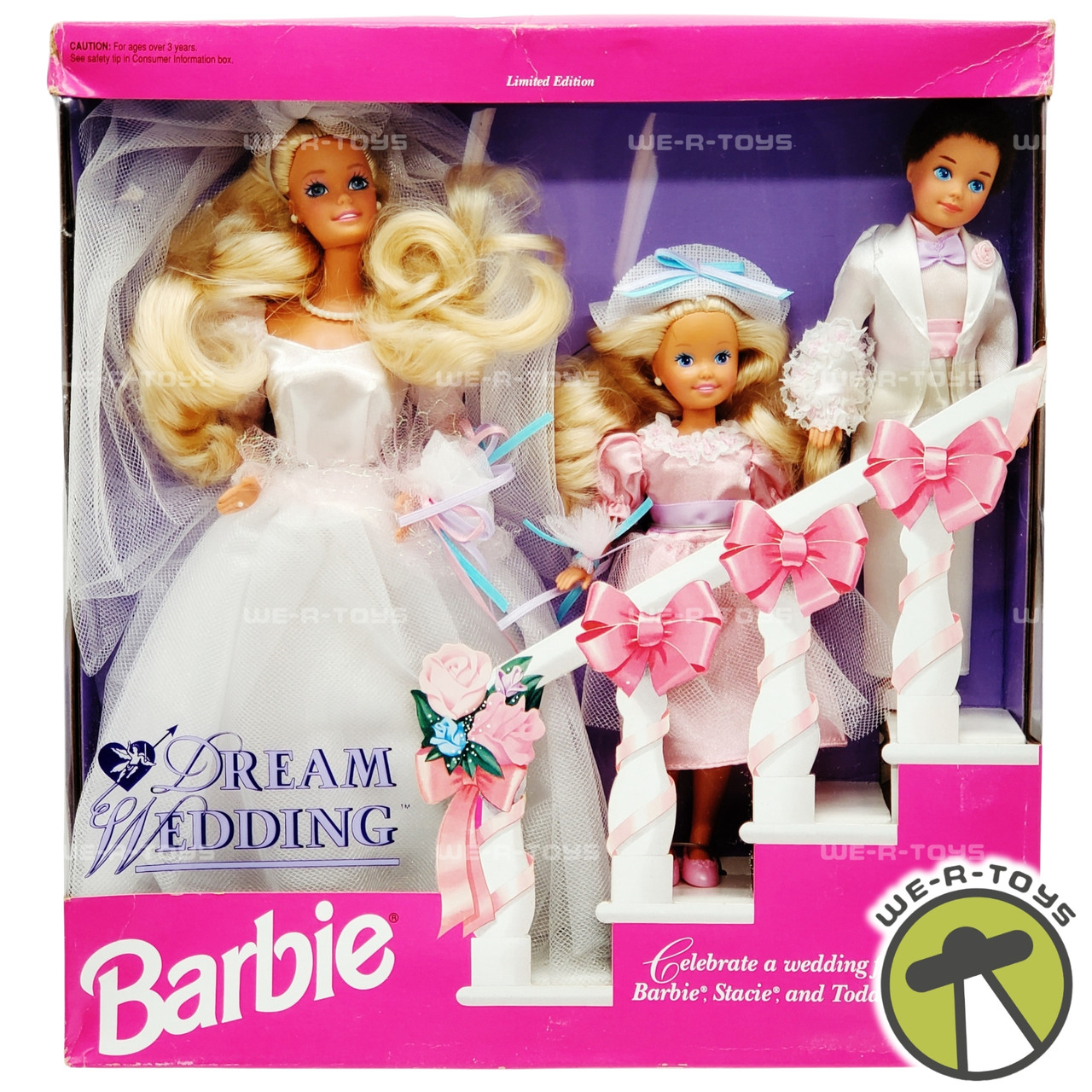 Barbie Dream Wedding Gift Set Barbie Stacie & Todd Dolls 1993 Mattel ...