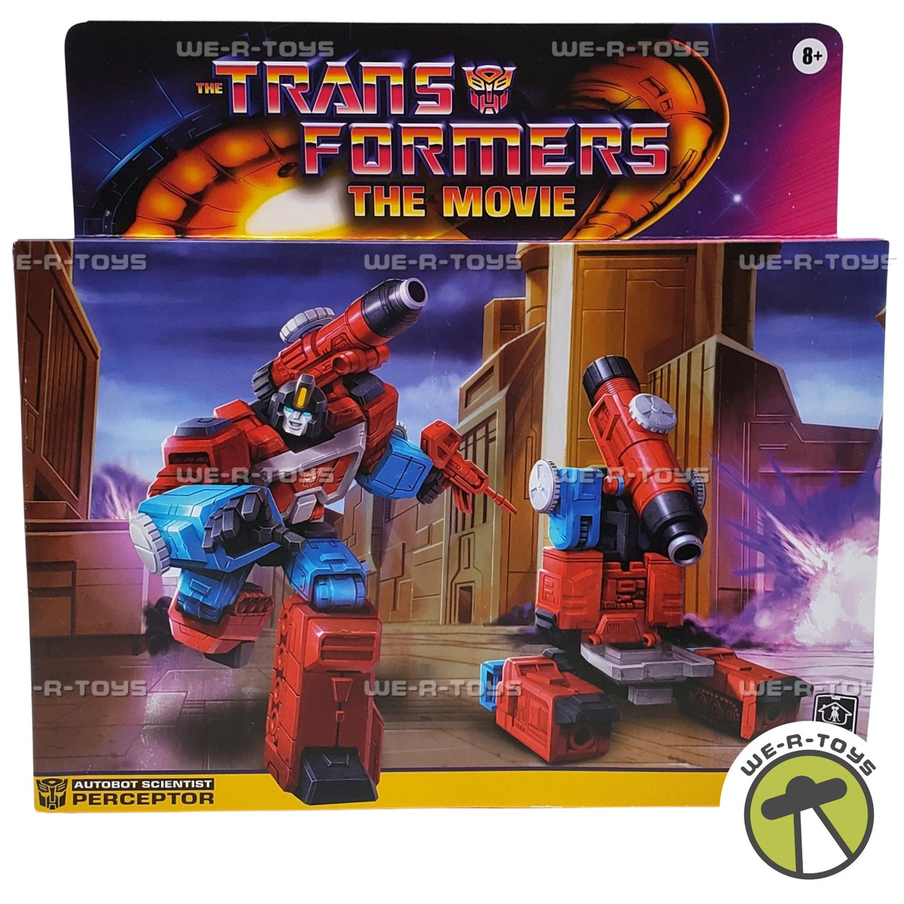 Transformers the Movie Autobot Scientist Perceptor Action Figure Hasbro ...