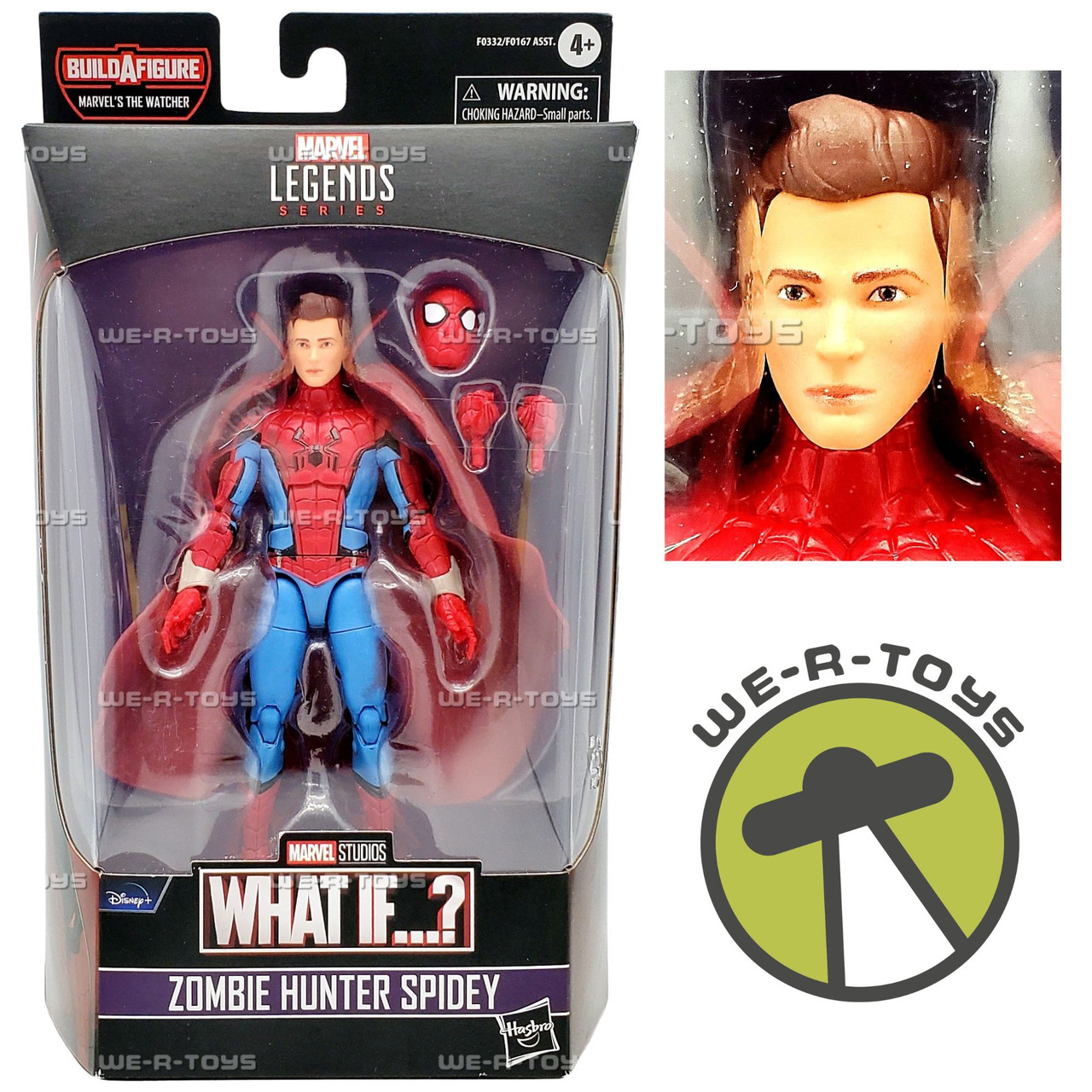 Marvel Legends Series What If...? Zombie Hunter Spidey Action Figure ...