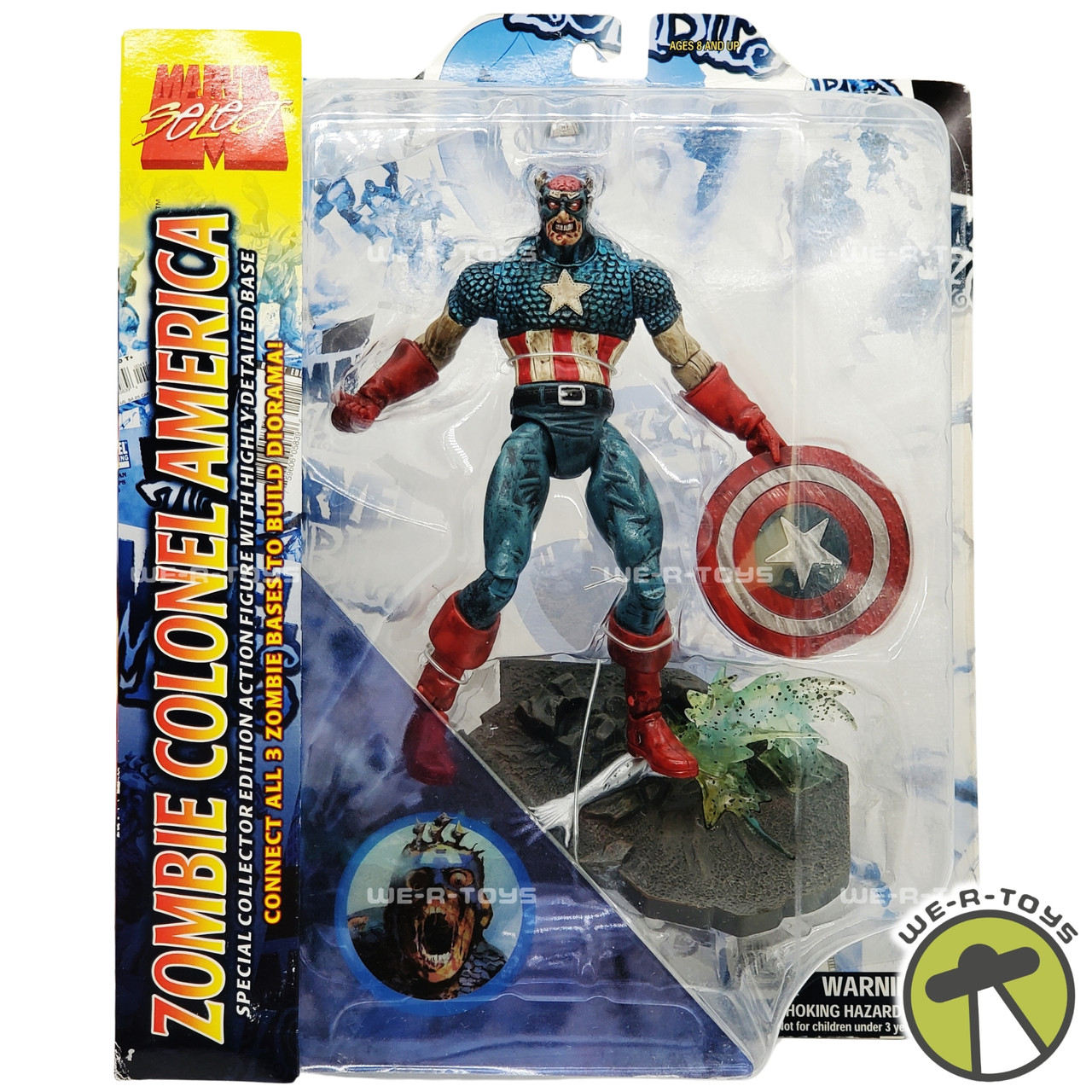 Marvel Select Zombie Colonel America (Captain America) Action Figure ...
