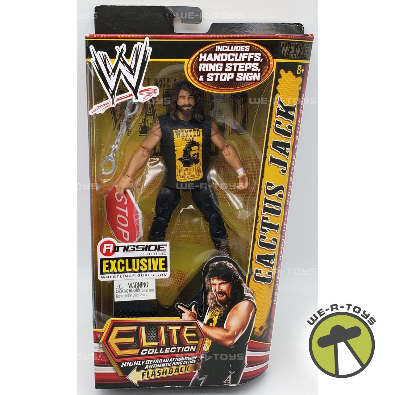 WWE Cactus Jack Elite Collection Flashback Exclusive Action Figure NRFP ...