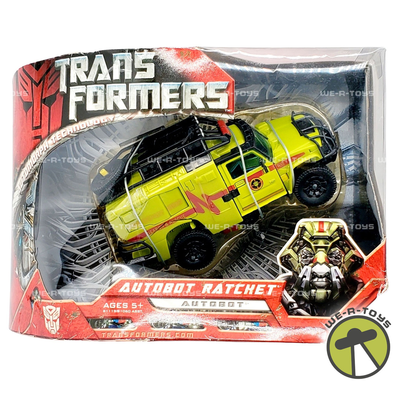 Transformers 2007 Movie Voyager Class Autobot Ratchet Figure Hasbro ...