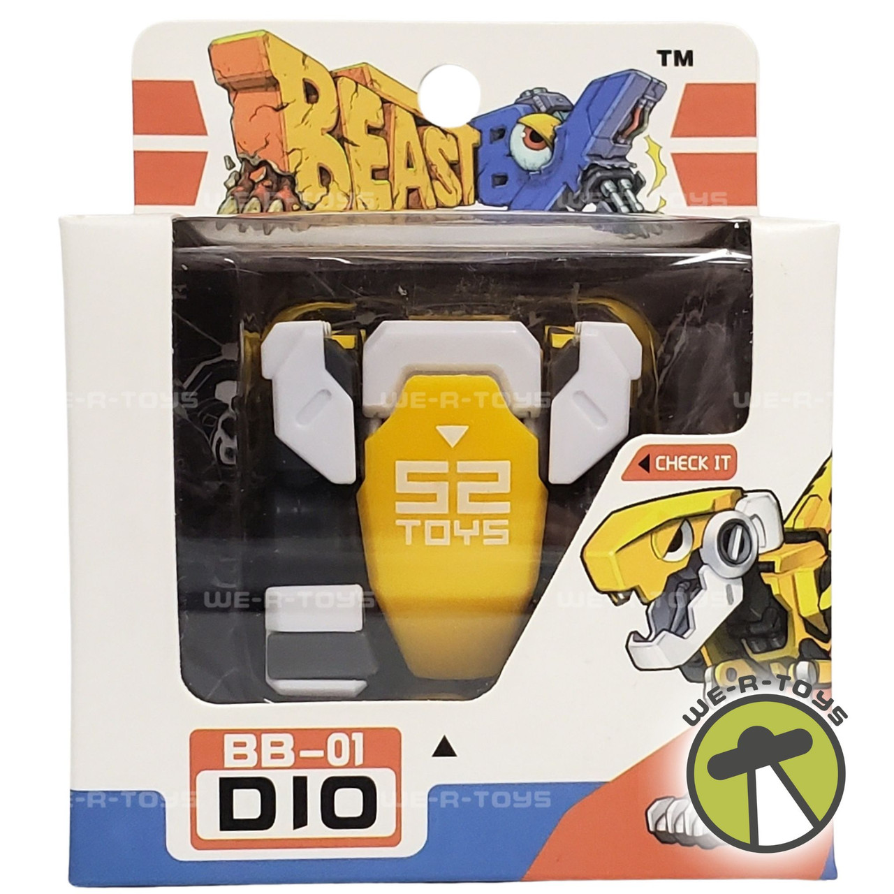 BeastBox BB-01 D10 Transforming Yellow Mech-Box Action Figure NRFB - We ...